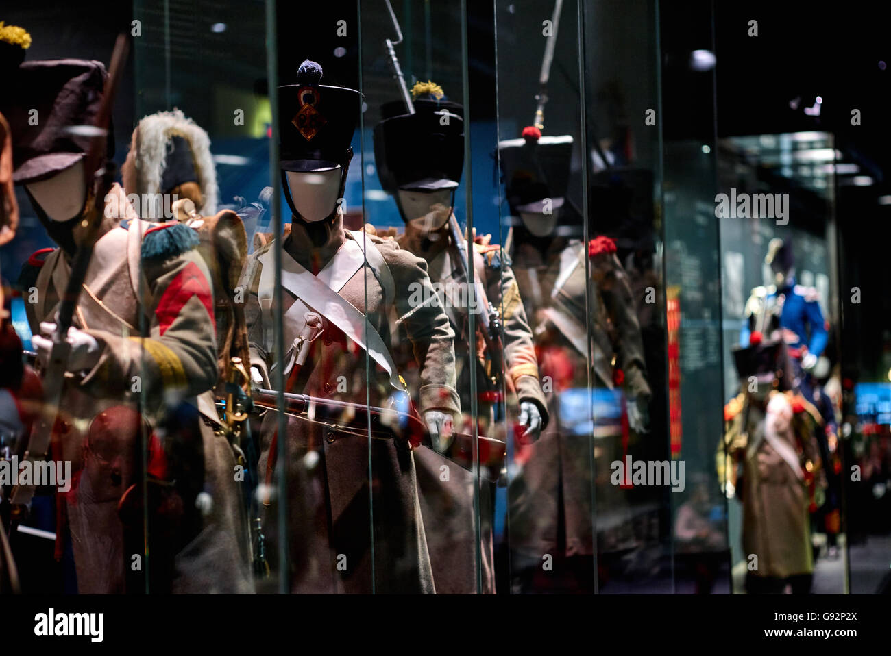 Memorial of the battle of Waterloo visitor centre Stock Photo - Alamy