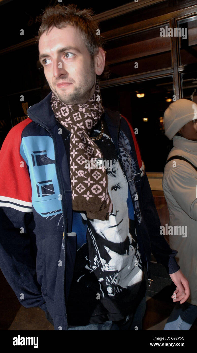 Maggott arrives celebrity big brother wrap party hi-res stock ...