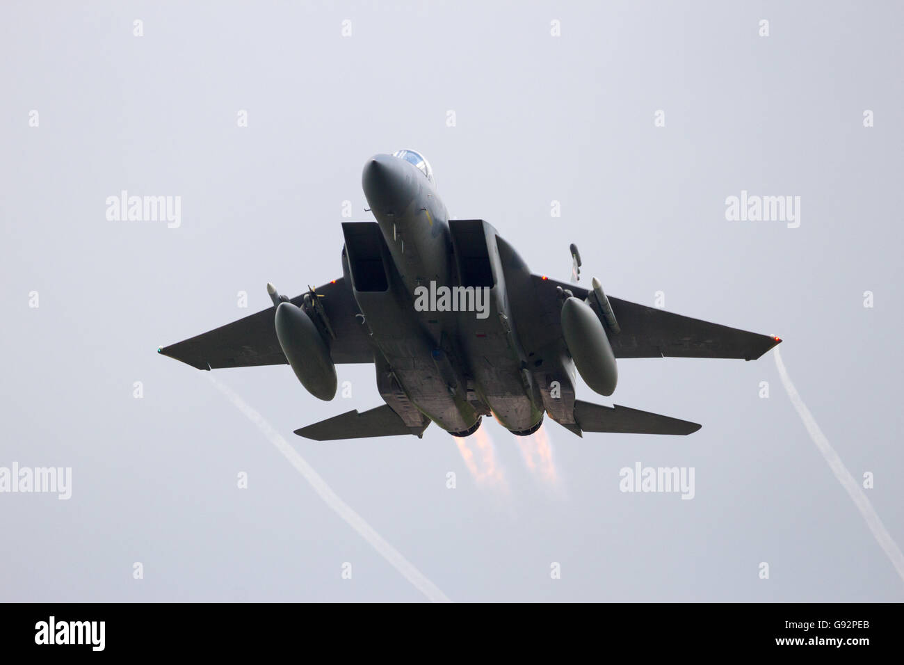F 15c eagle hi-res stock photography and images - Alamy