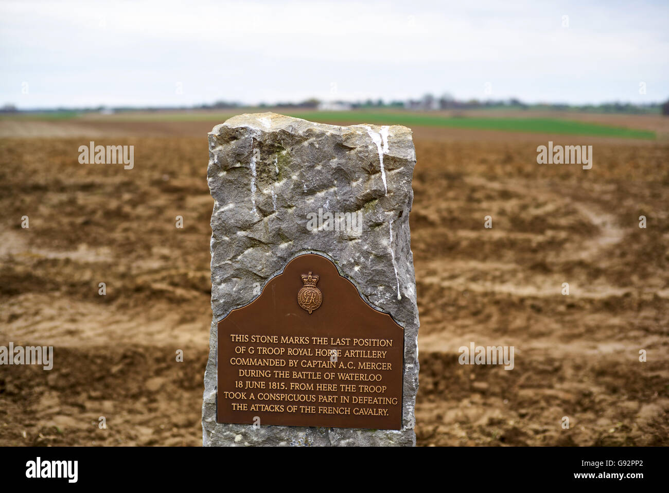 Waterloo battlefield memorials hi-res stock photography and images - Alamy
