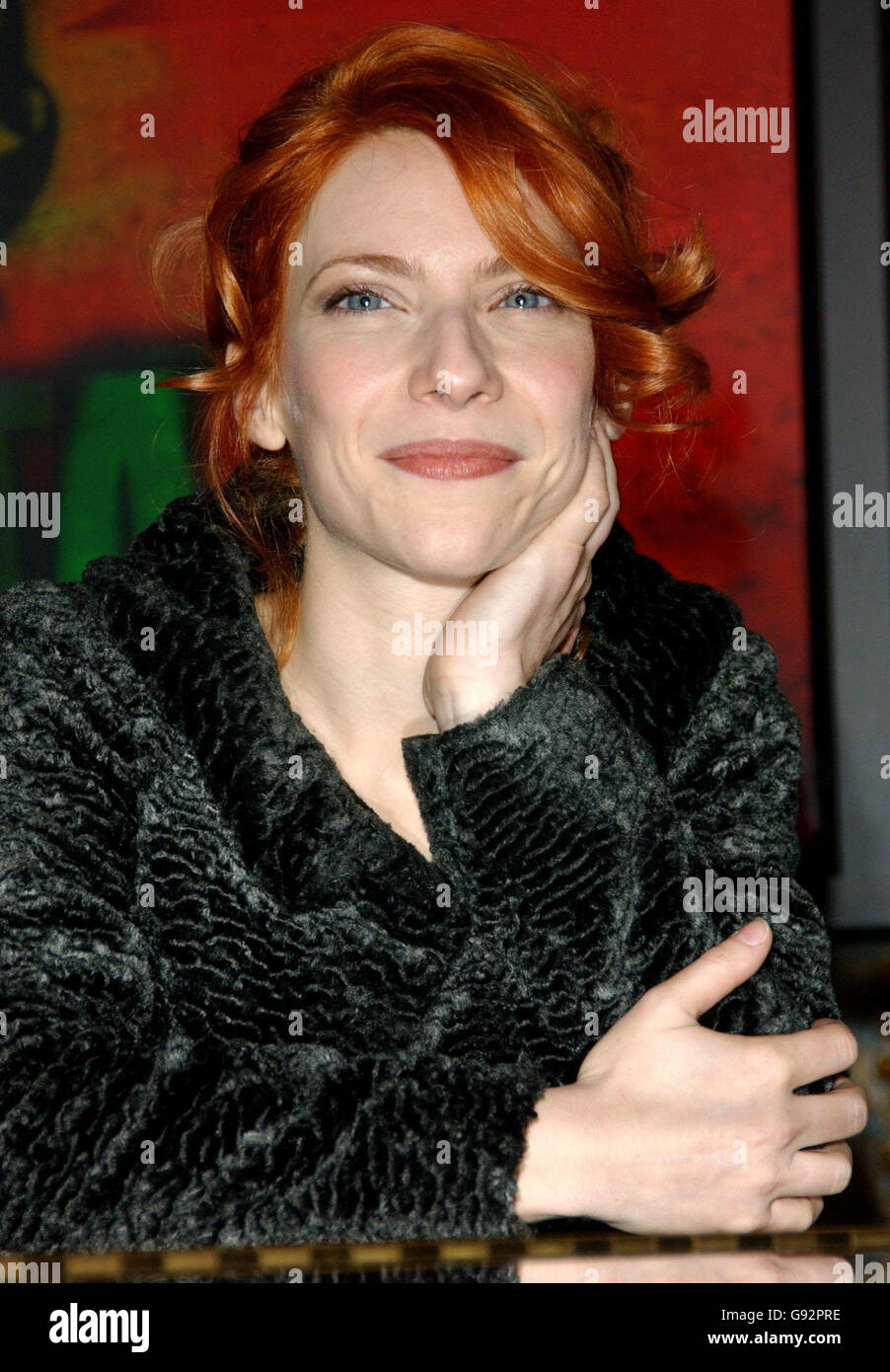 Elena Roger poses for photographers on Tuesday 31 January 2006 during a ...