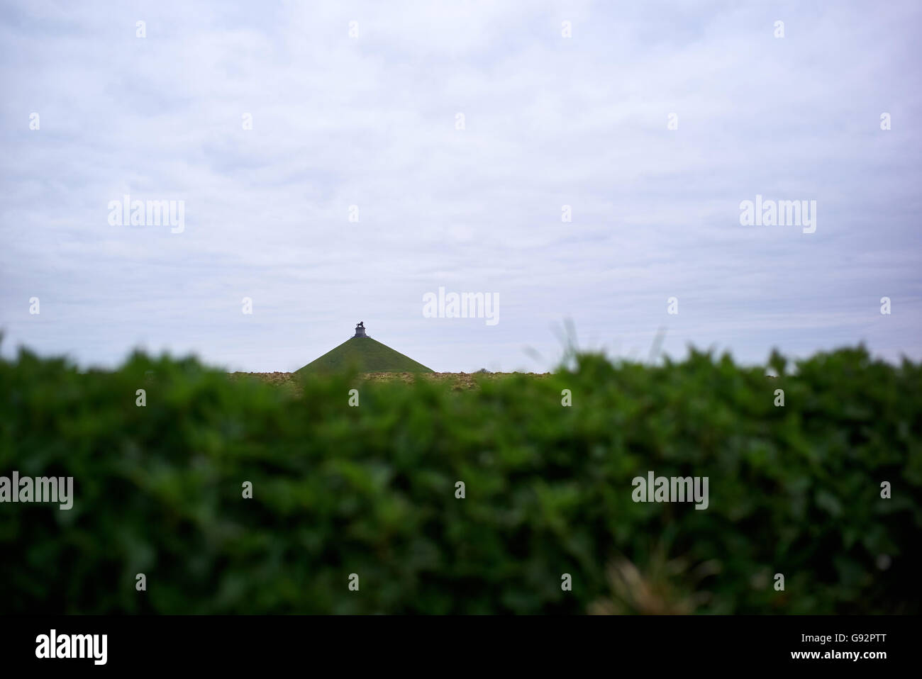 Memorial of the battle of Waterloo visitor centre Stock Photo - Alamy