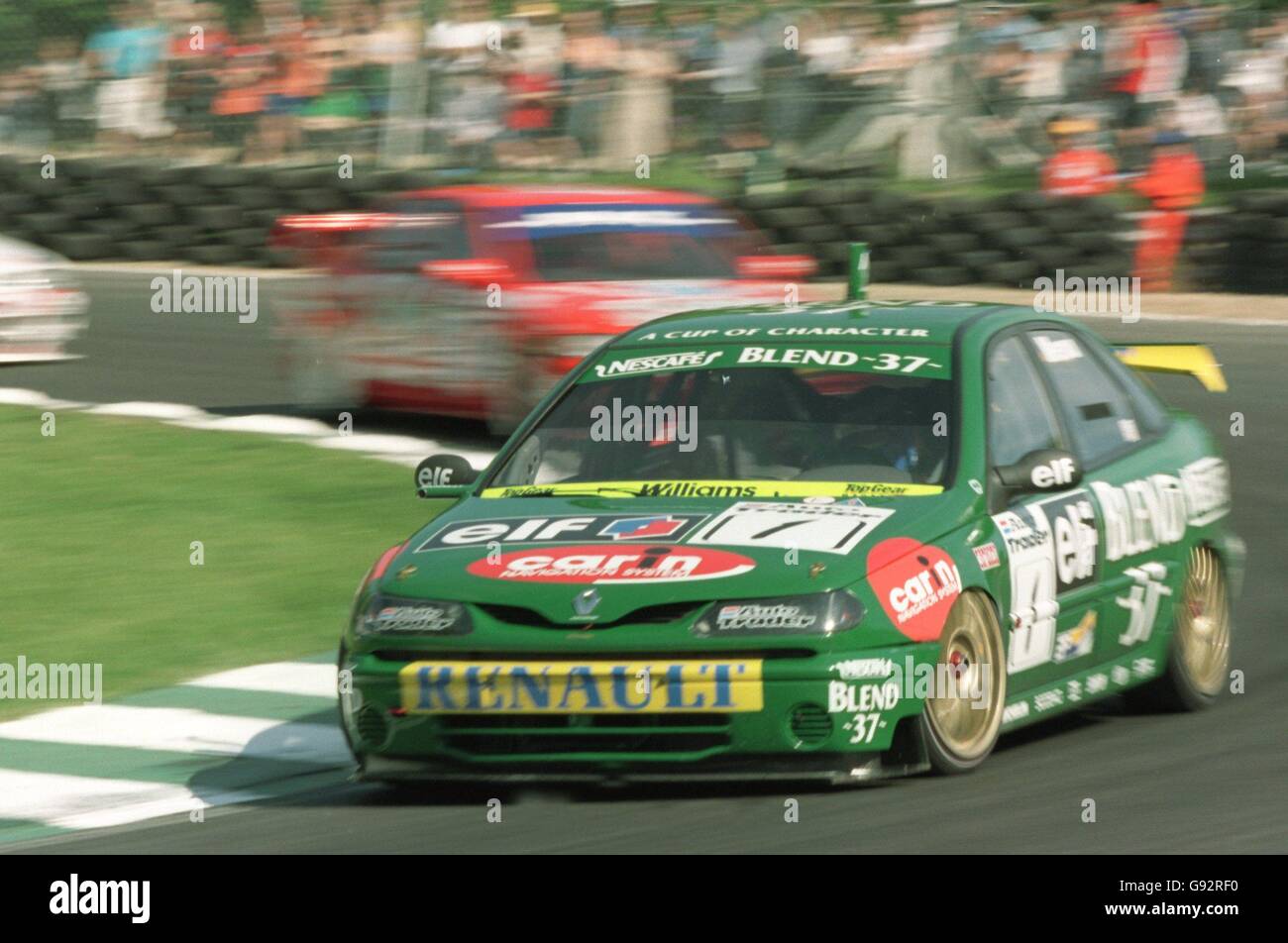 Motor Sport - RAC BTCC - Brands Hatch. Alain Menu, Switzerland Stock ...