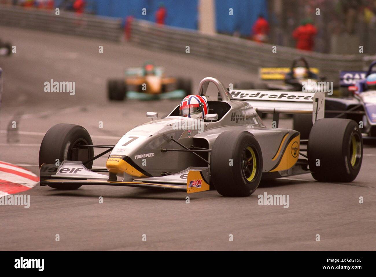 Formula 3000 Motor Racing - Monaco Grand Prix. Jamie Davies on the ...