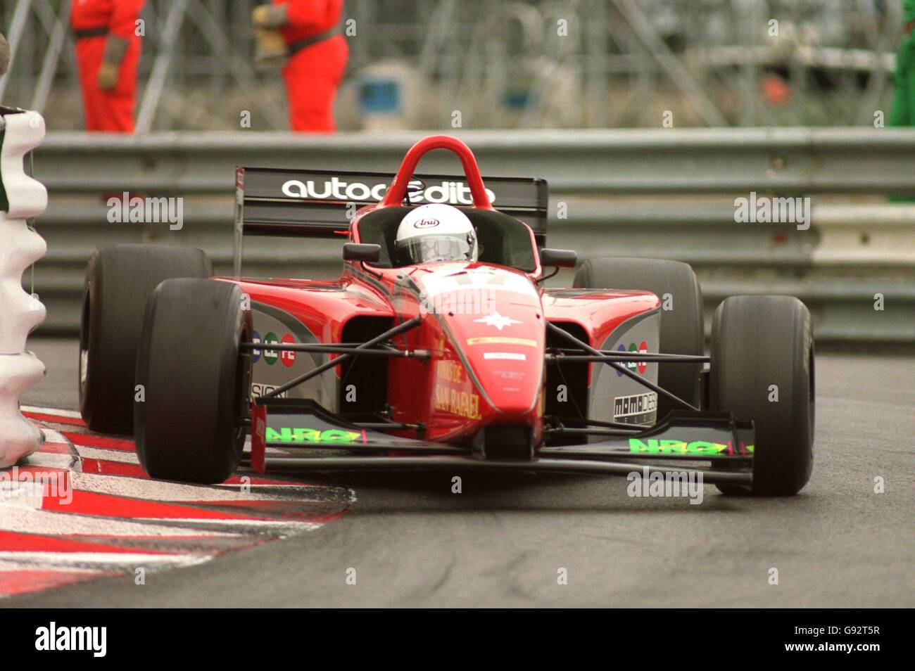 Formula 3000 Motor Racing - Monaco Grand Prix. Brian Smith on the ...