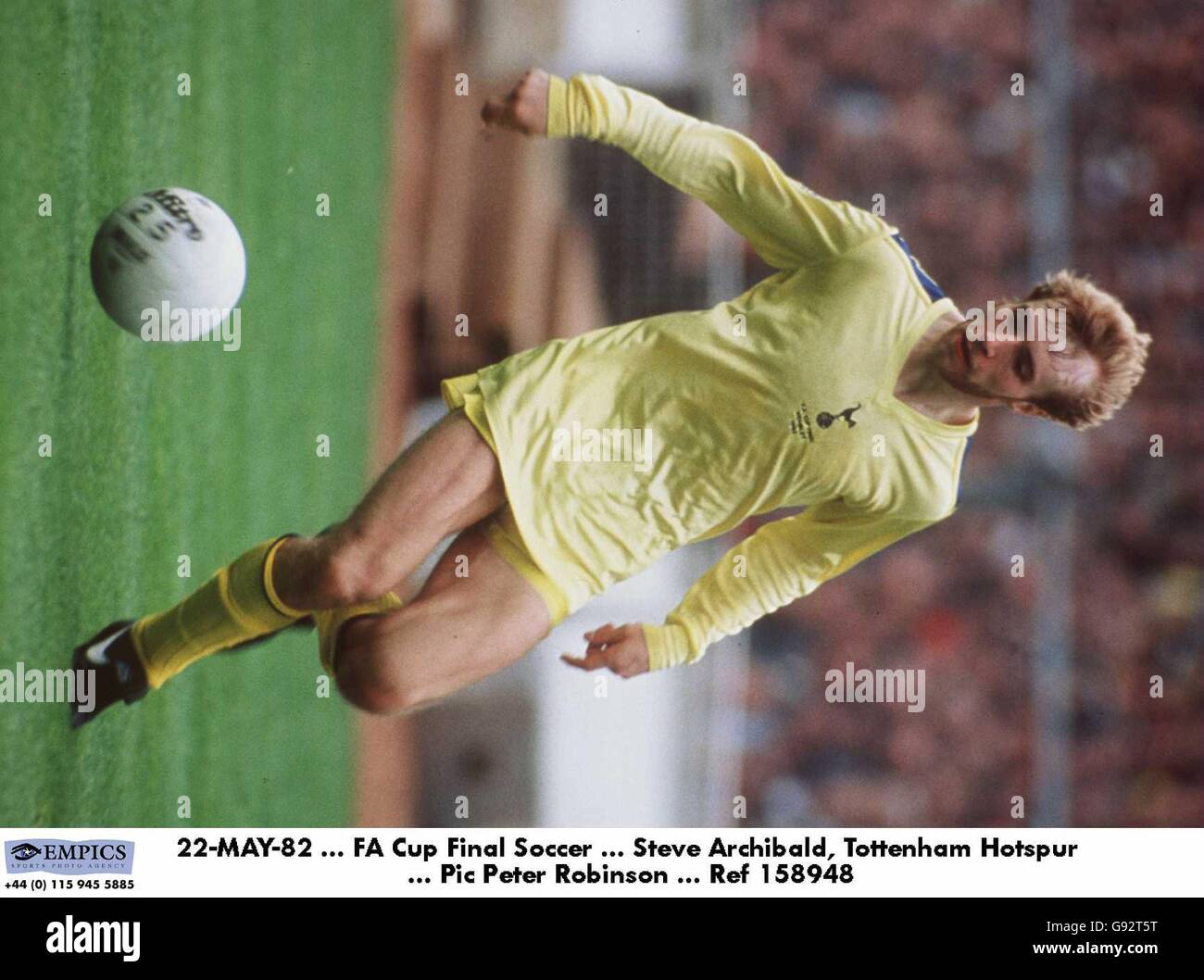 158948 Steve Archibald Stock Photo - Alamy