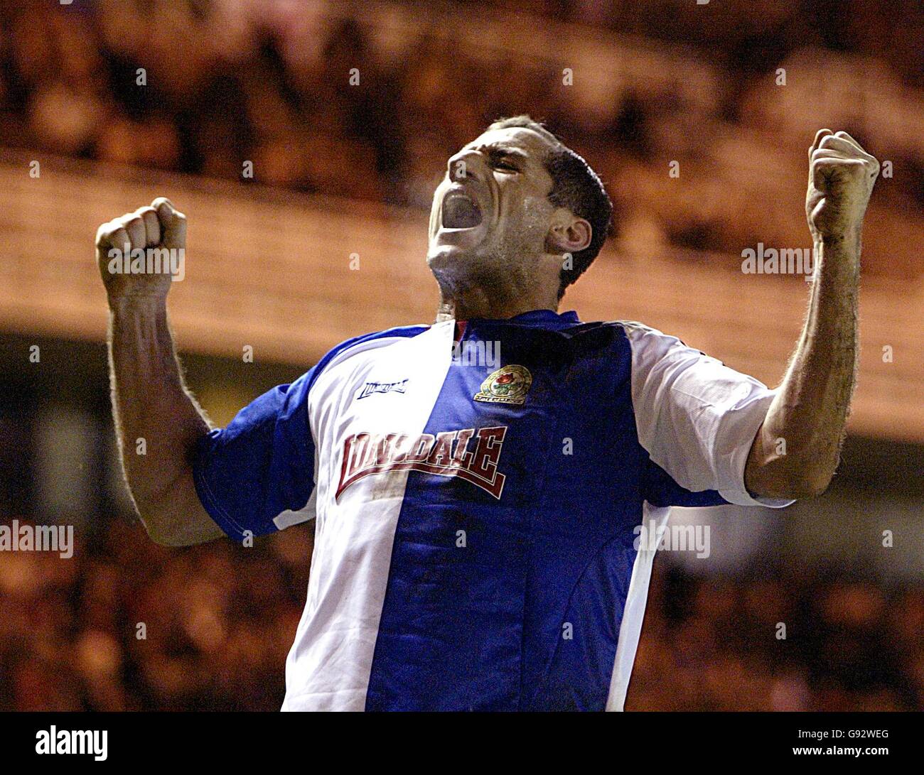 blackburn-rovers-shefki-kuqi-celebrates-goal-hi-res-stock-photography