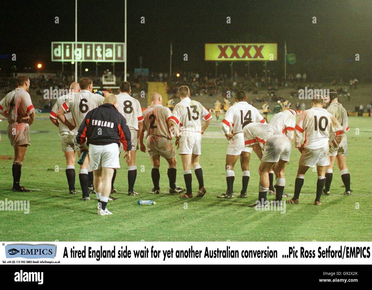 A tired england side wait for yet another australian conversion hi-res ...