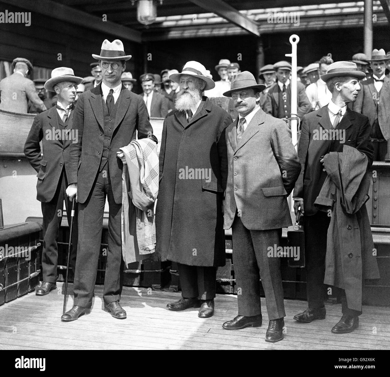 Ireland & Independence - Irish Treaty - 1921 Stock Photo - Alamy