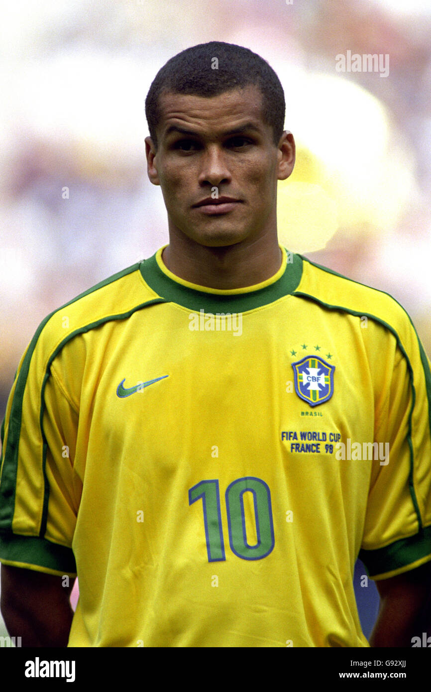 Soccer - World Cup France 98 - Group A - Brazil v Scotland Stock Photo ...