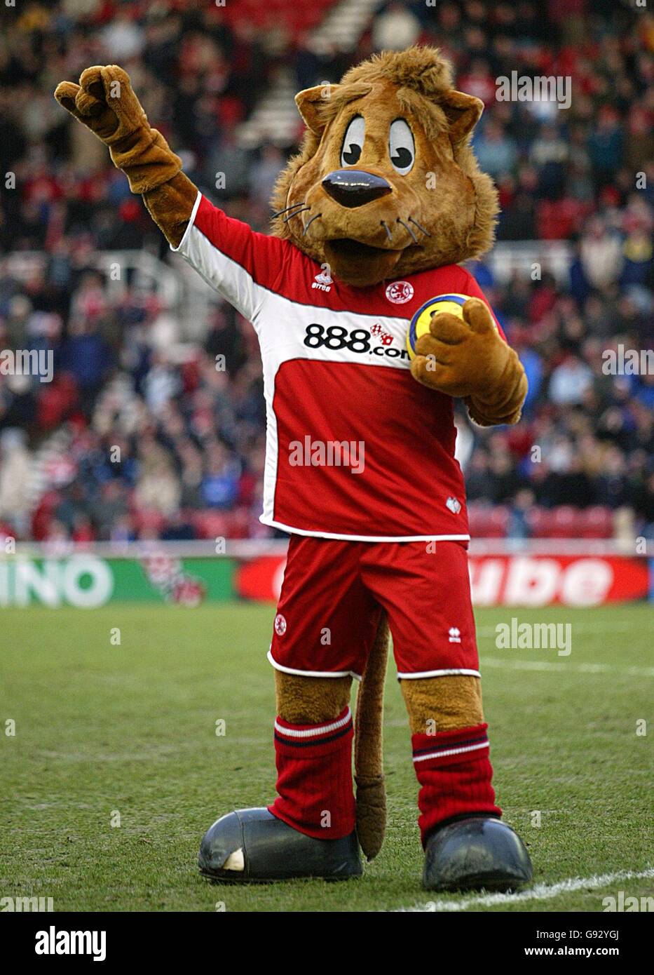 Middlesbrough mascot hi-res stock photography and images - Alamy