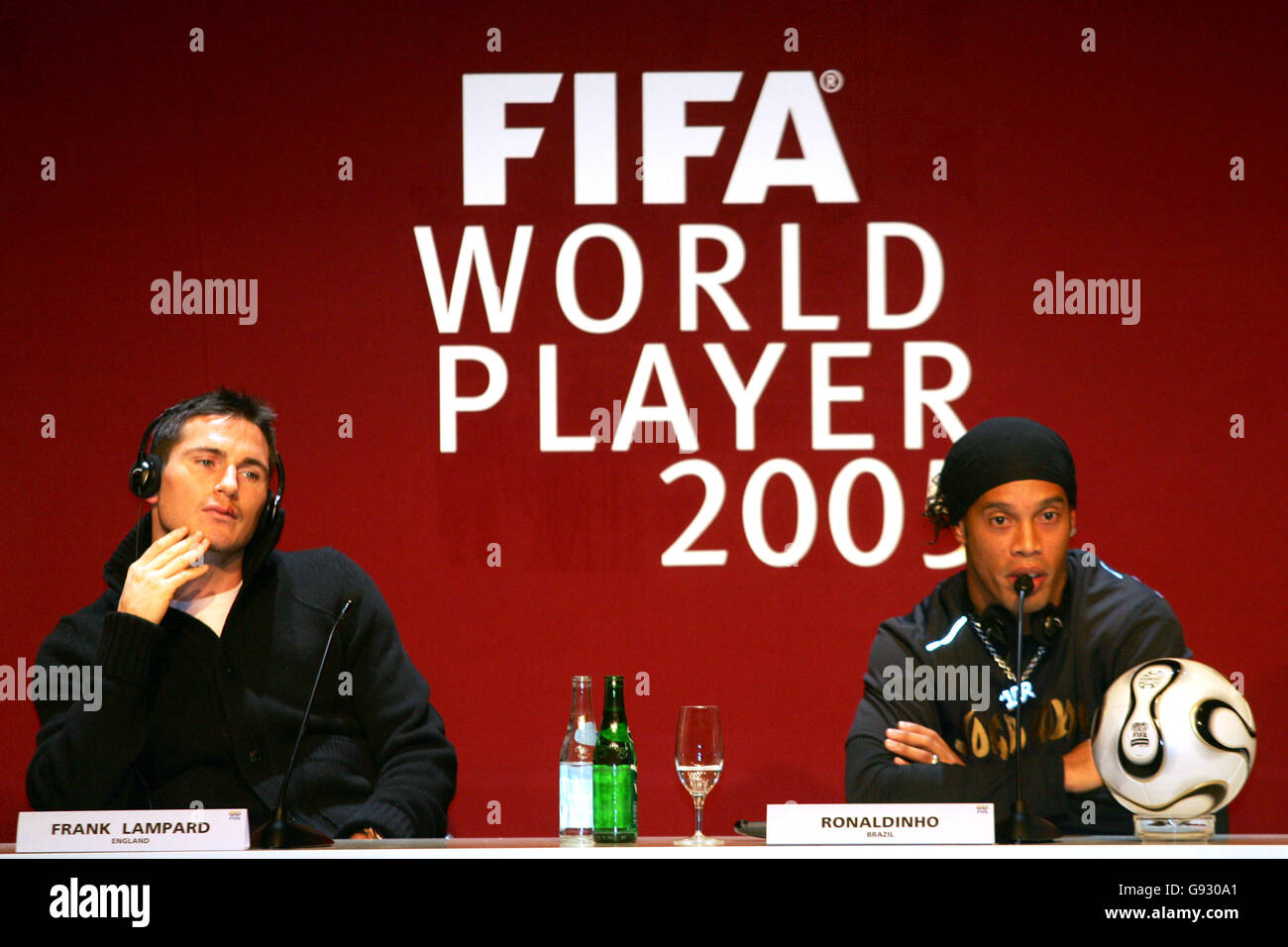 Fifa world player of year 2005 hi-res stock photography and images - Alamy