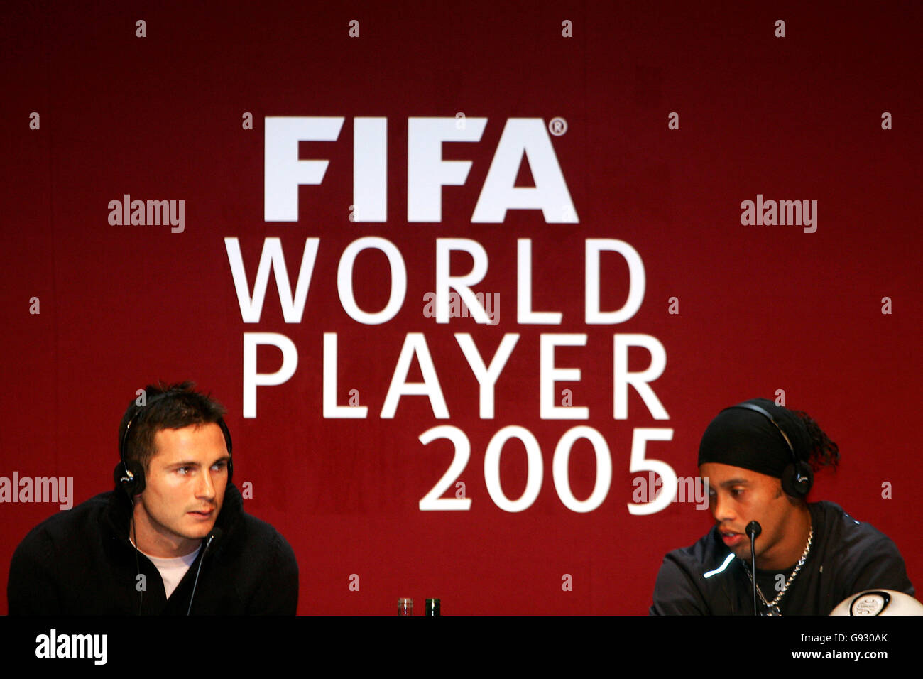 Soccer - FIFA World Player of the Year 2005 - Zurich Opera House Stock ...