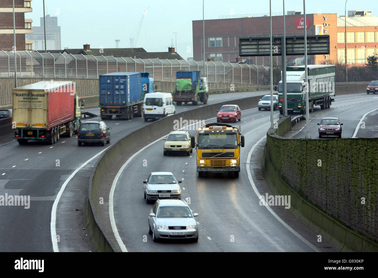The westlink road in belfast hi-res stock photography and images - Alamy