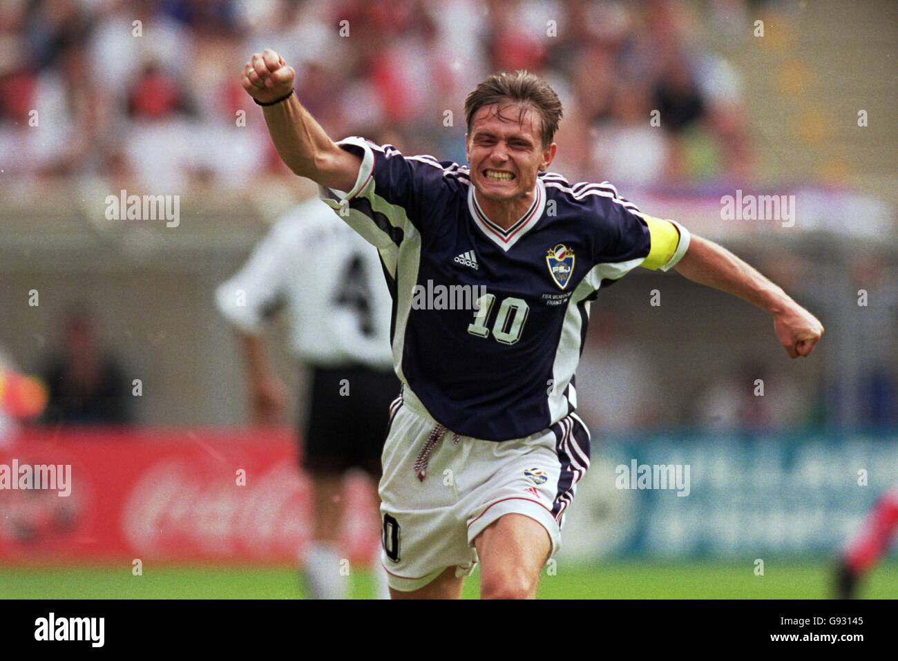 Soccer - World Cup France 98 - Group F - Germany v Yugoslavia Stock ...