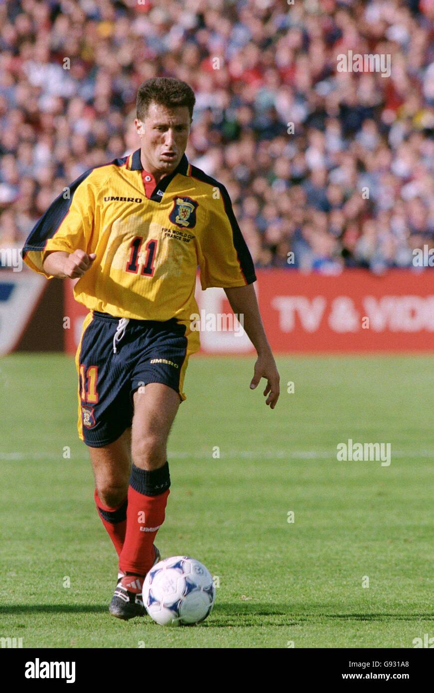 Soccer - World Cup France 98 - Group A - Scotland v Norway. John ...