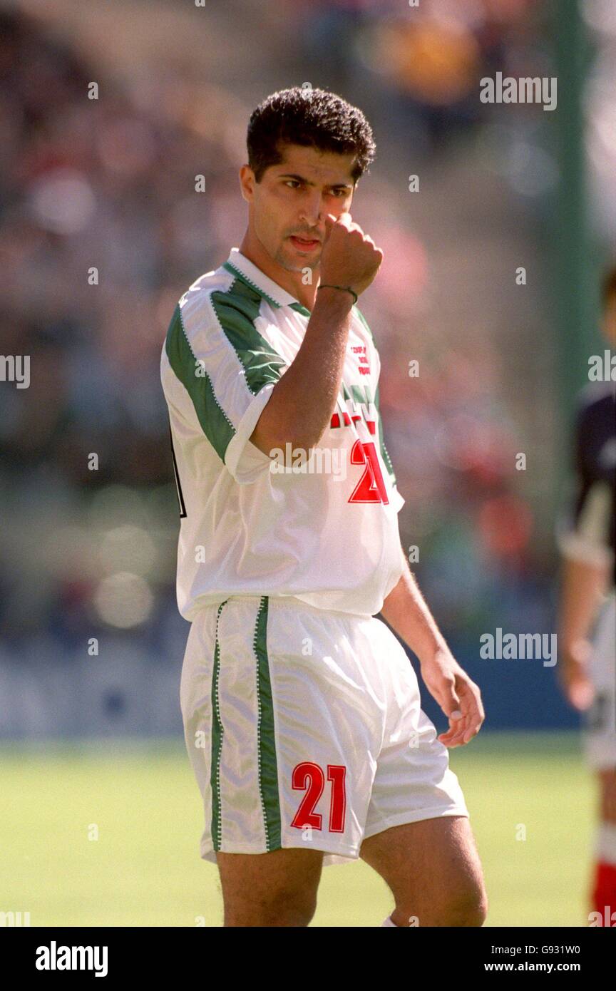 Soccer - World Cup France 98 - Group F - Yugoslavia v Iran Stock Photo ...