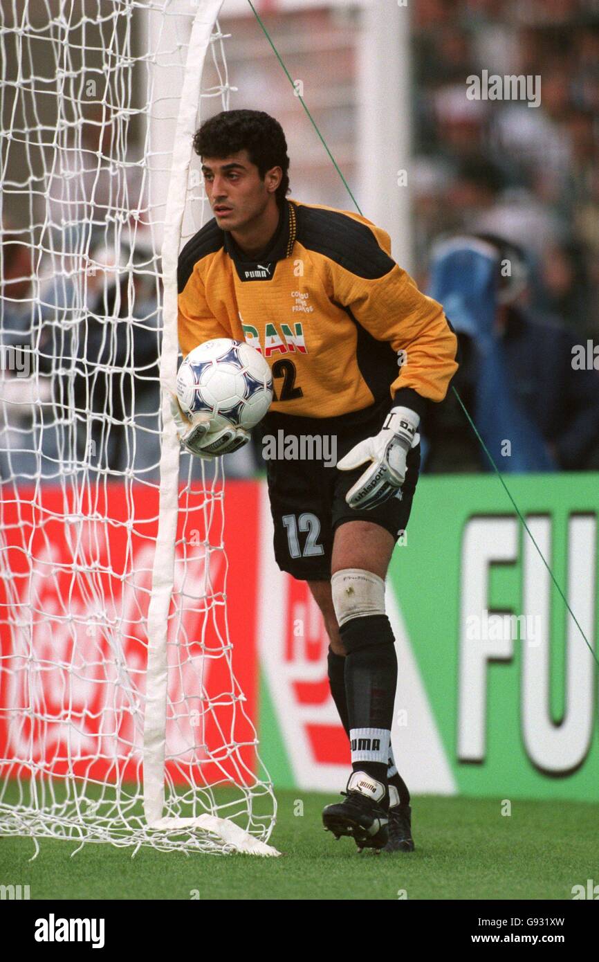 Soccer - World Cup France 98 - Group F - Yugoslavia v Iran Stock Photo ...