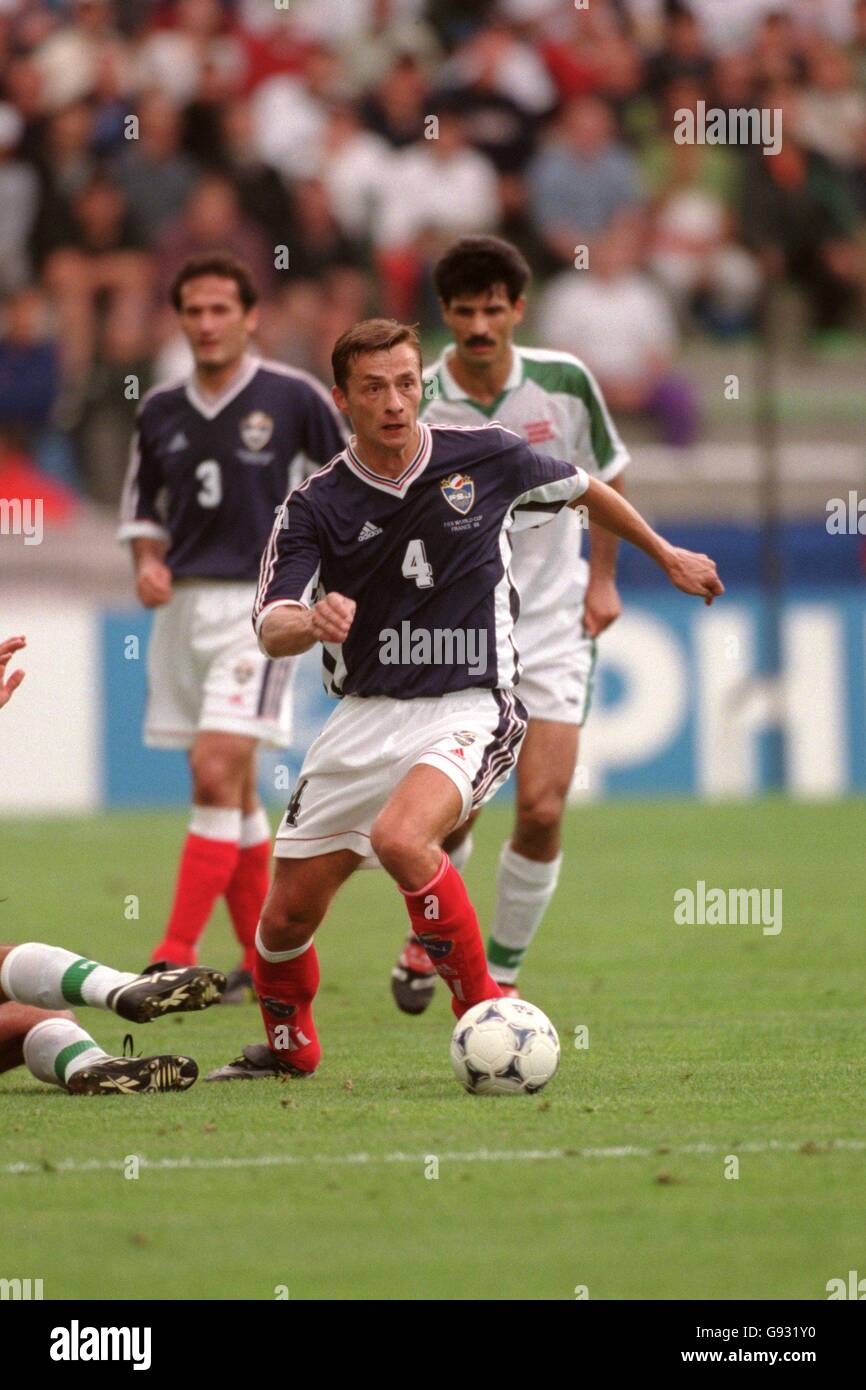 Soccer - World Cup France 98 - Group F - Yugoslavia v Iran. Yugoslavia ...