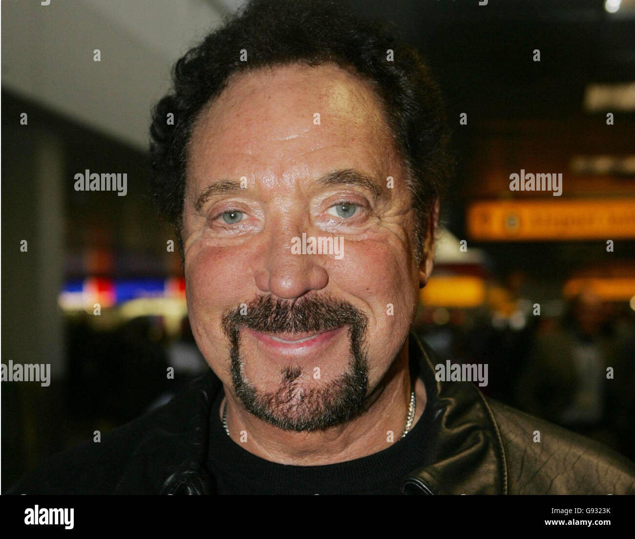 Newly knighted Sir Tom Jones arrives back at Heathrow Airport for the ...