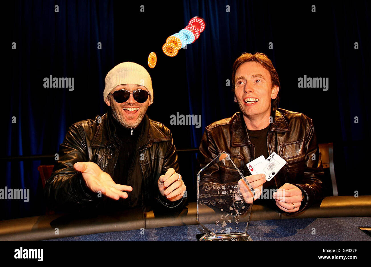 Stand Alone. Comedian Tommy Tiernan (l) and Snooker Player Ken Doherty ...