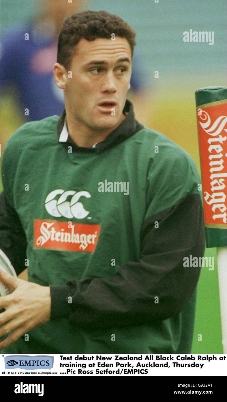 New zealands caleb ralph hi-res stock photography and images - Alamy