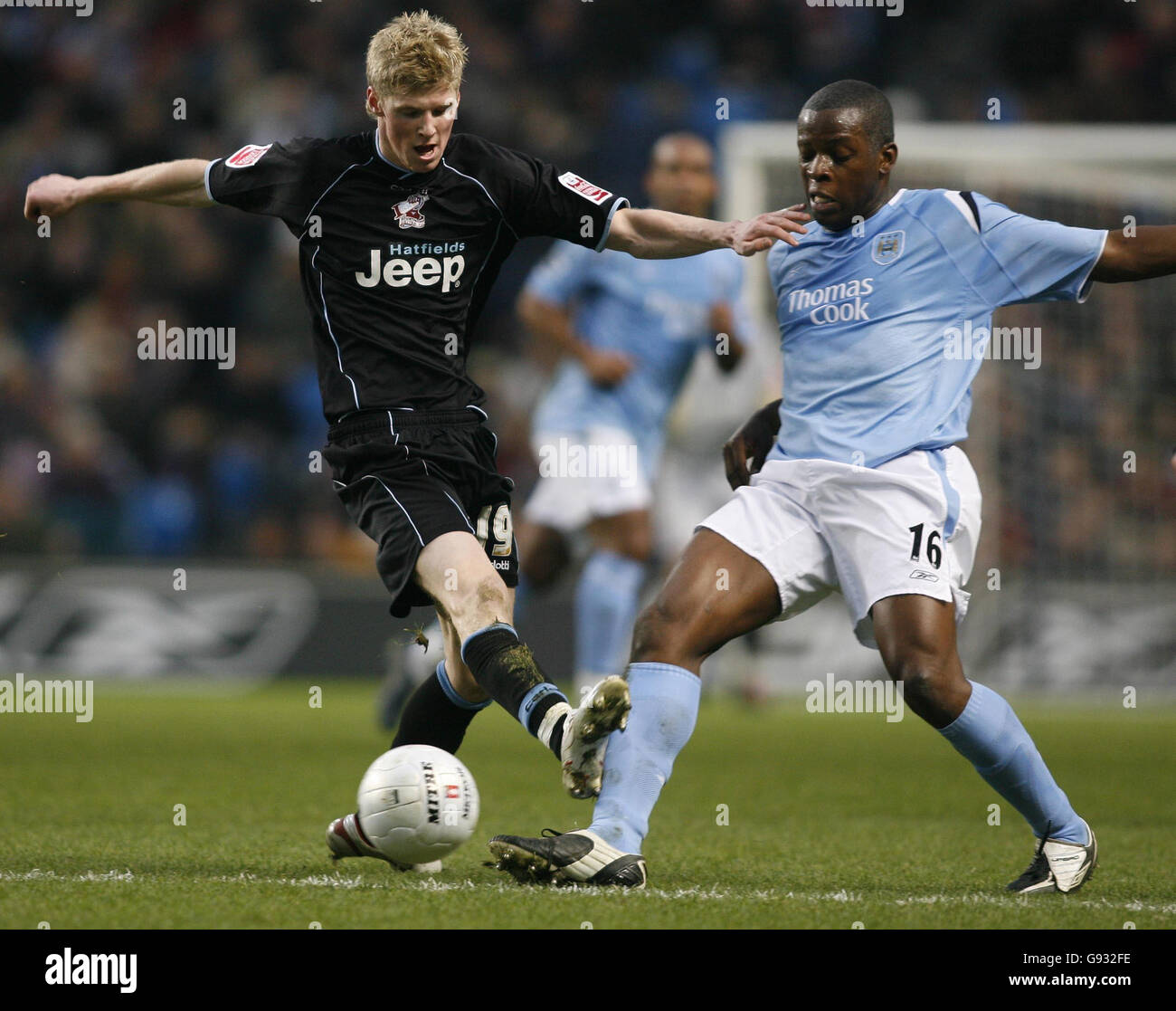 SOCCER Man City Stock Photo - Alamy