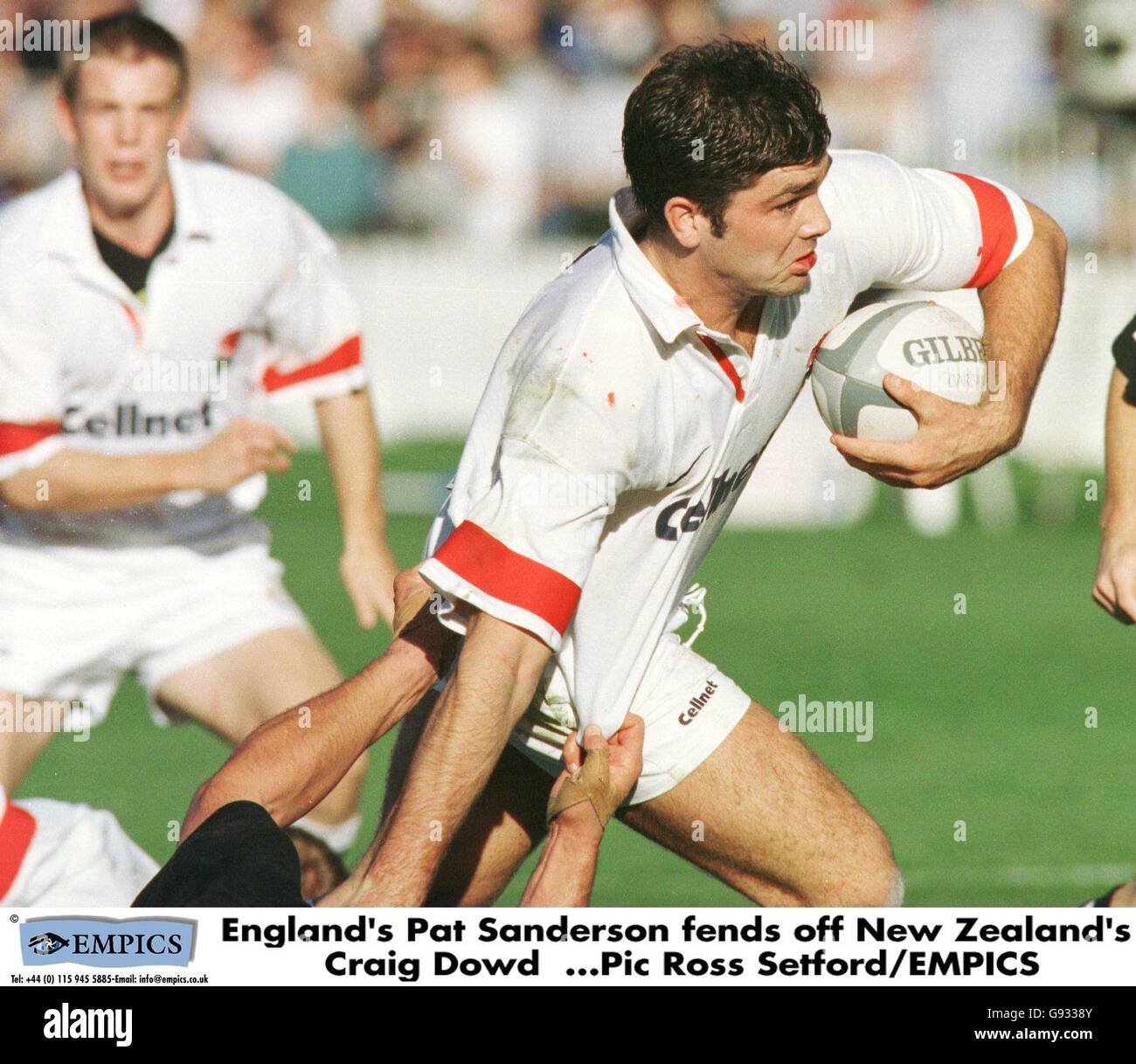 Rugby Union - Second Test - New Zealand v England. England's Pat ...