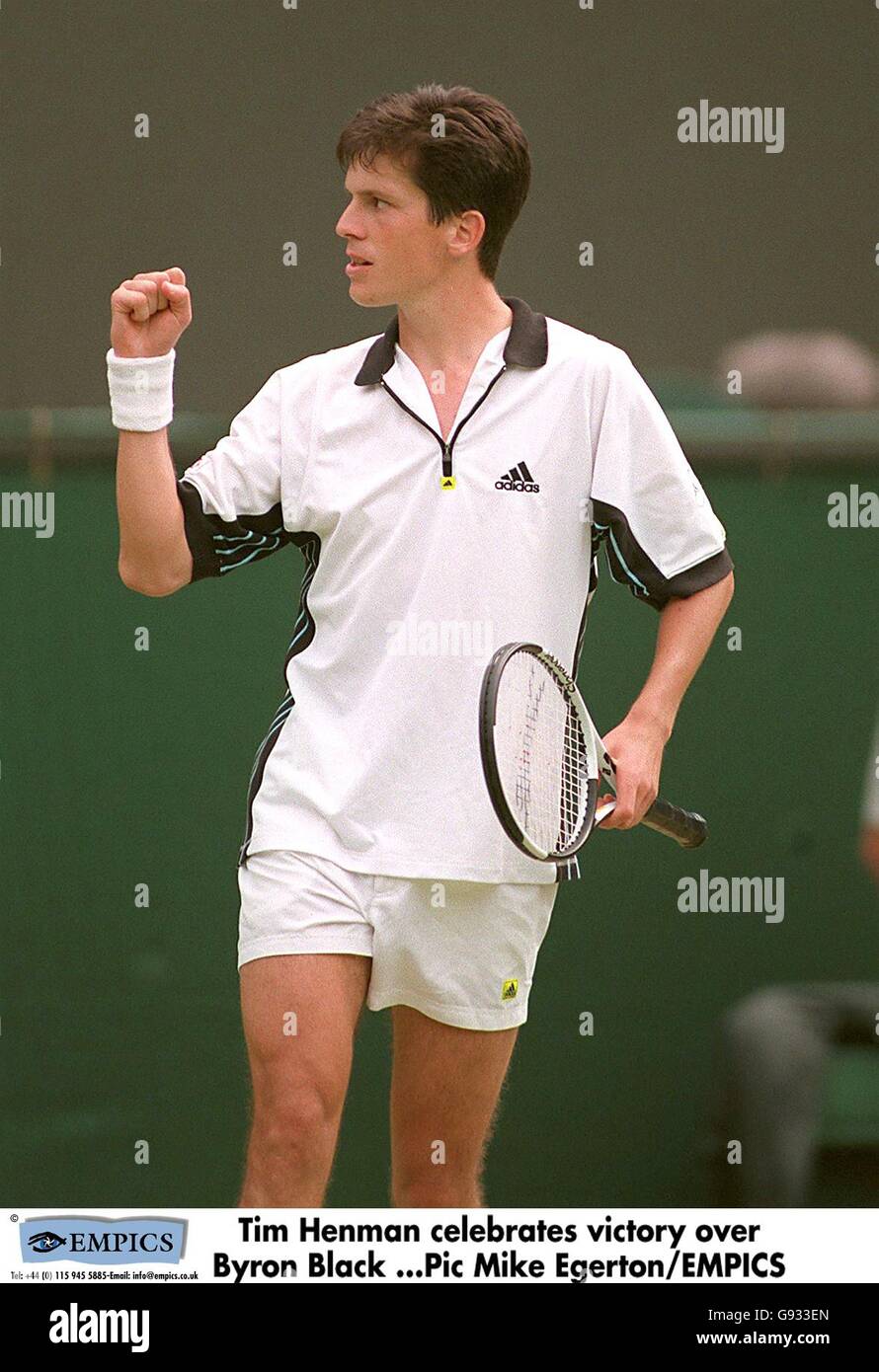 Tim henman v byron black hi-res stock photography and images - Alamy