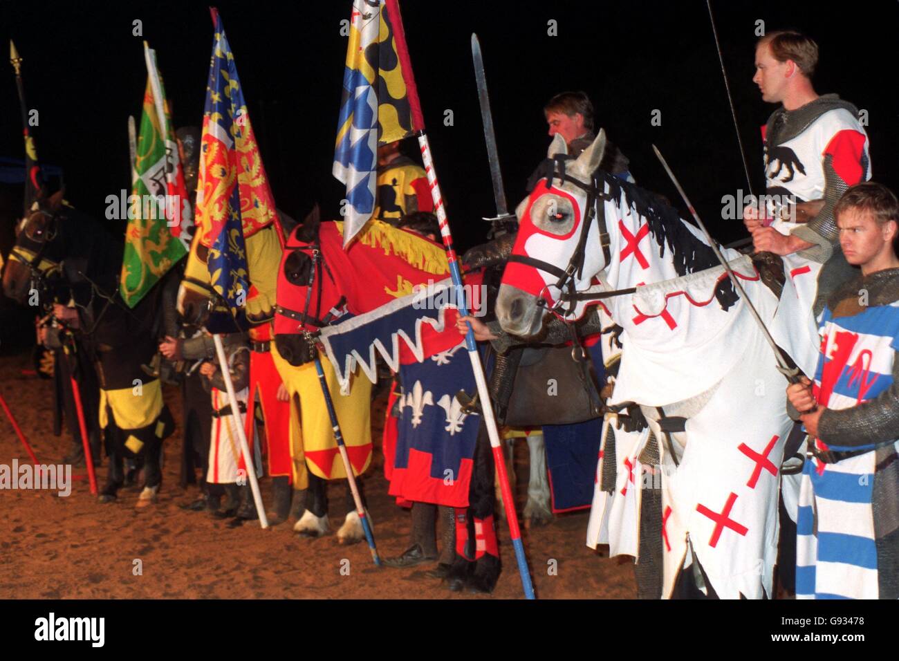 Jousting nottingham castle hi-res stock photography and images - Alamy