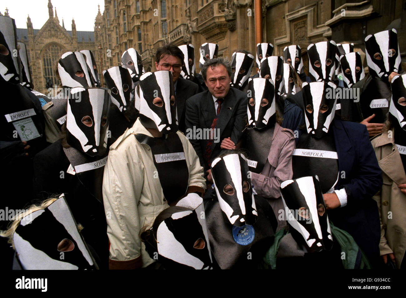 Protection Of Badger Sets Bill - Westminster Stock Photo - Alamy
