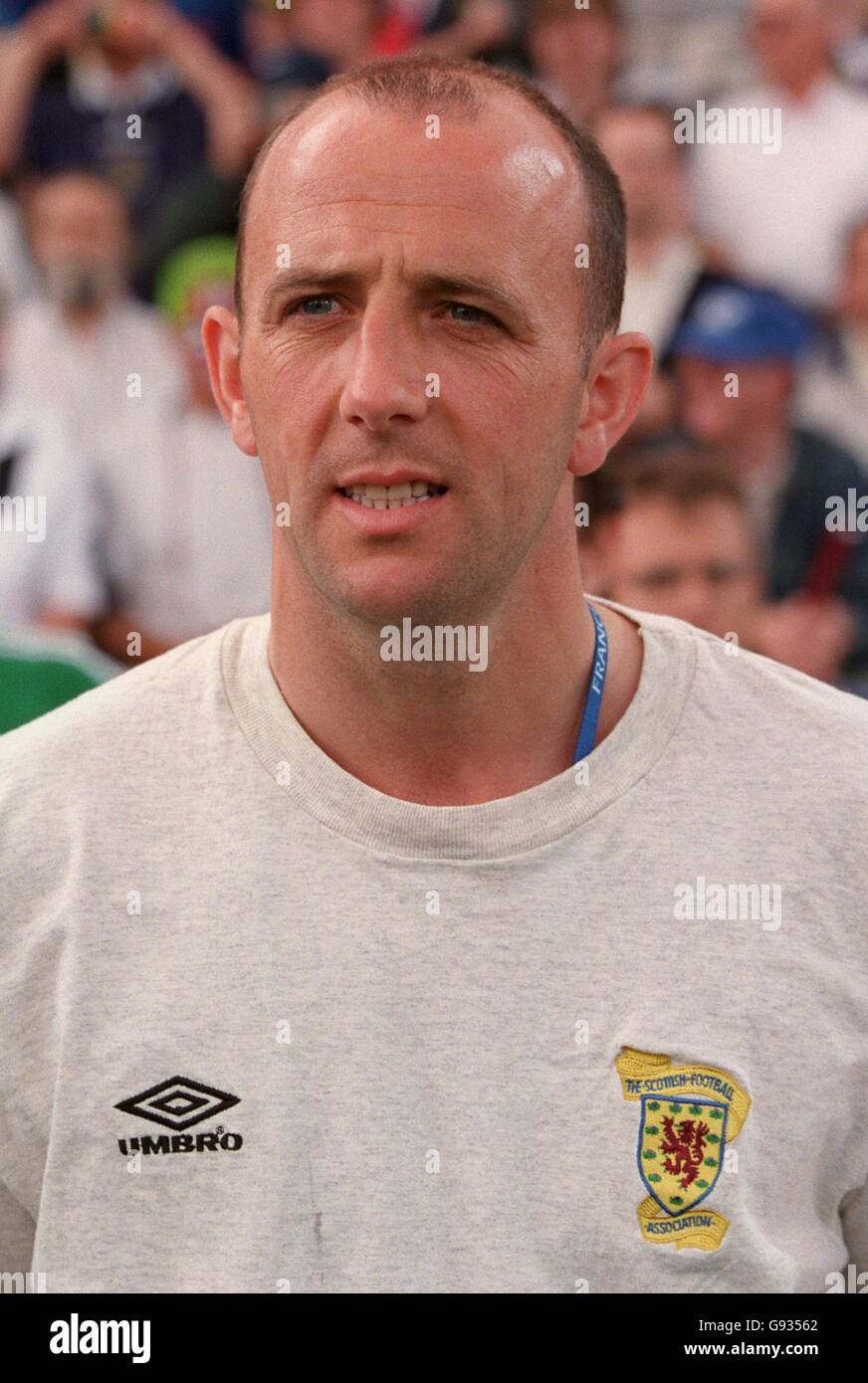 Soccer - World Cup France 98 - Group A - Scotland v Norway Stock Photo ...