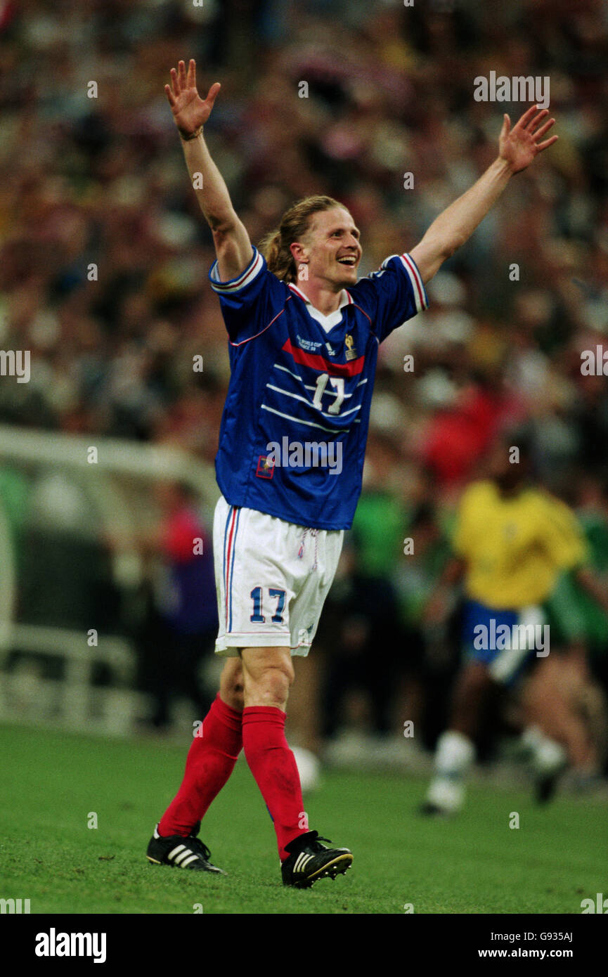 Soccer - World Cup France 98 Final - Brazil v France Stock Photo - Alamy