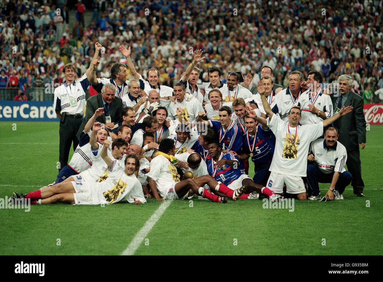 98 world cup france winning hi-res stock photography and images - Alamy