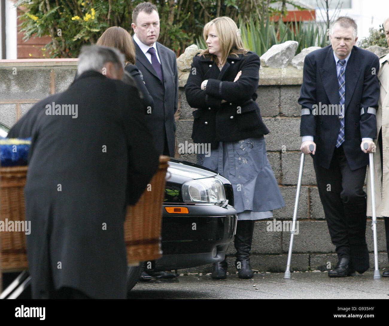 Jon Harland (right), himself injured in the crash that killed his son ...