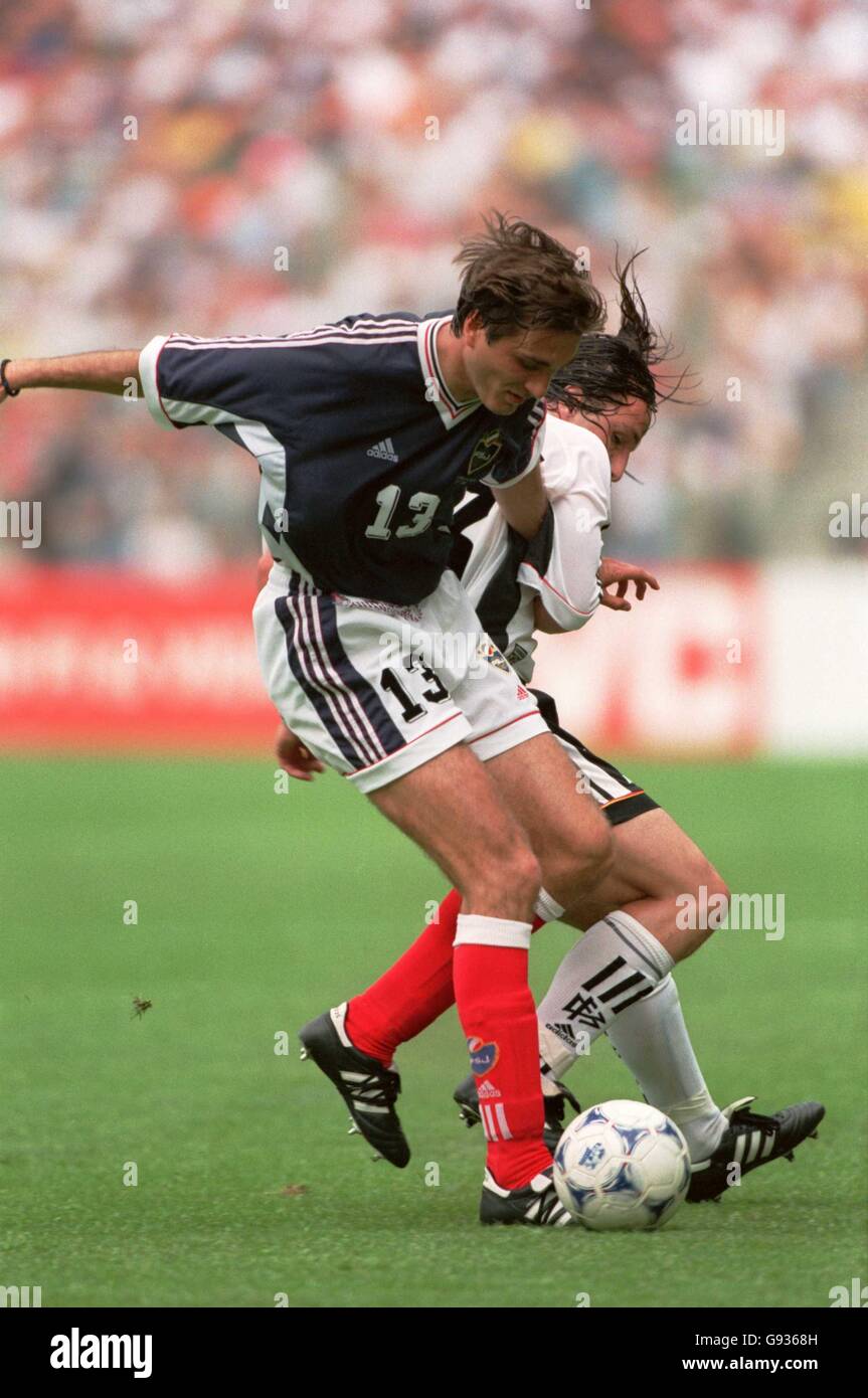 Soccer - World Cup France 98 - Group F - Germany v Yugoslavia Stock ...