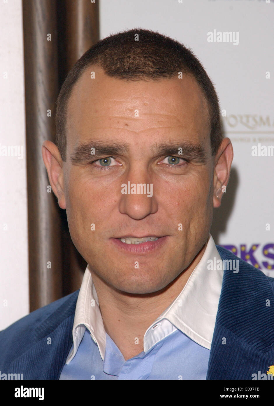 Ex-footballer turned actor Vinnie Jones during the Vinnie Jones ...