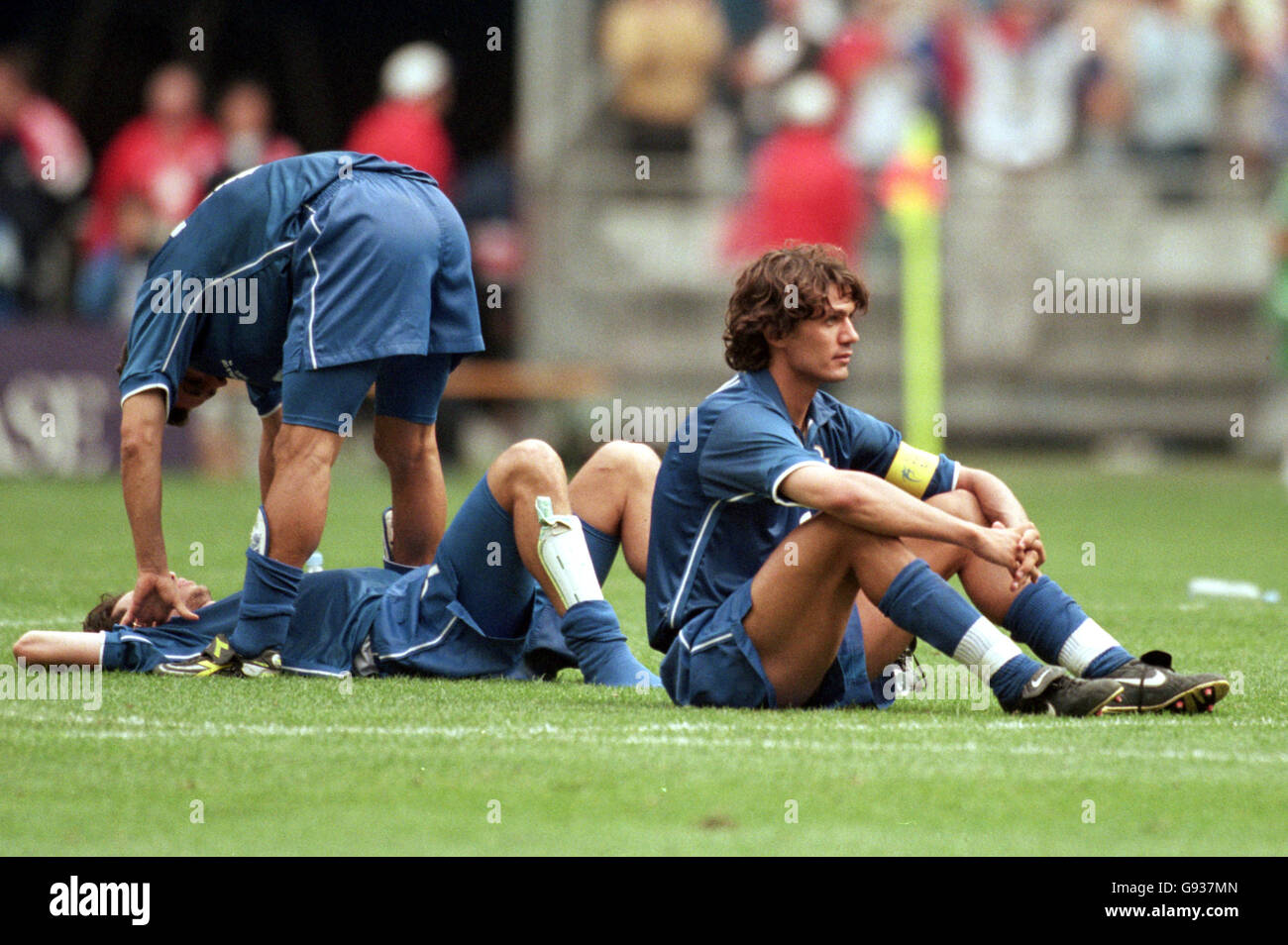 Soccer - World Cup France 98 - Quarter Final - Italy v France Stock ...