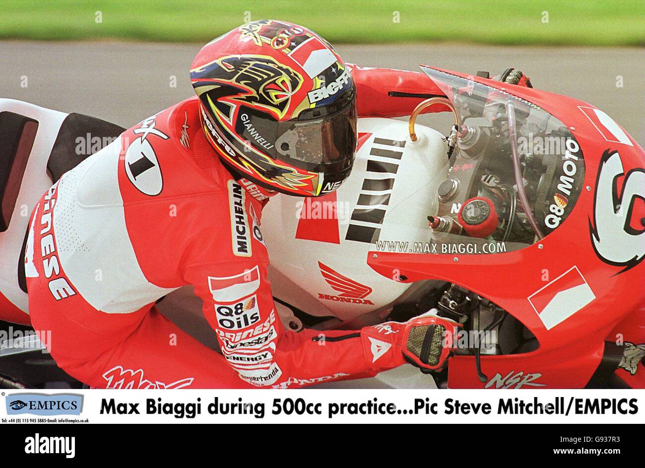 Max biaggi during 500cc practice hi-res stock photography and images ...