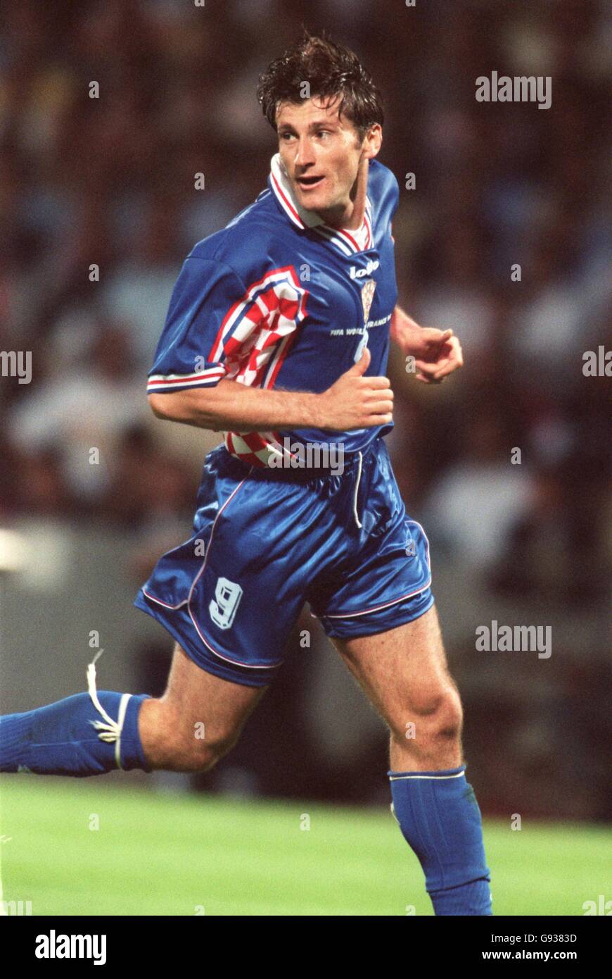 Soccer - World Cup France 98 - Quarter Final - Germany v Croatia Stock ...