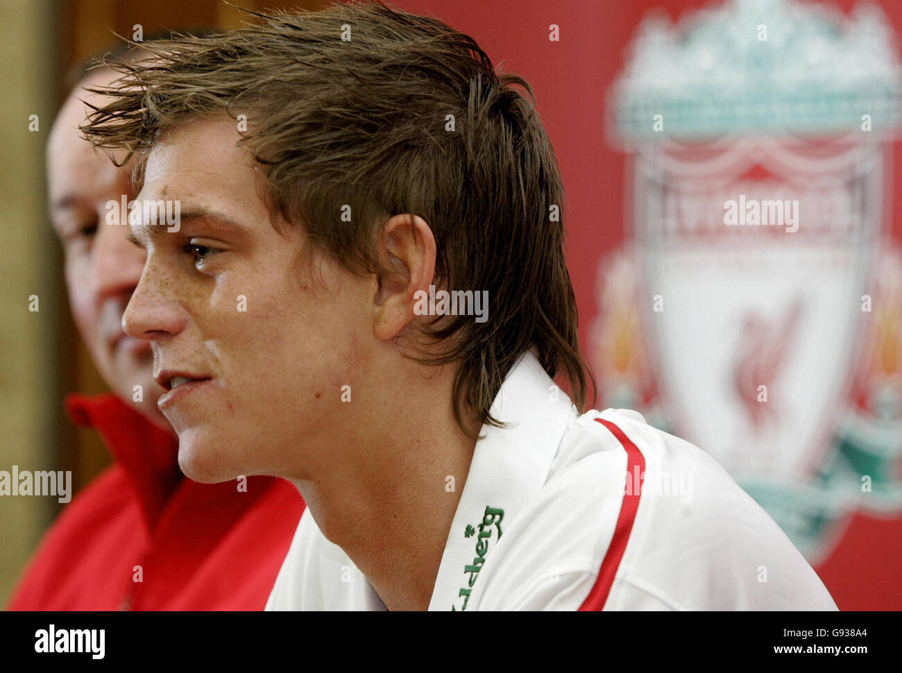 At the melwood training ground facility in liverpool hi-res stock ...
