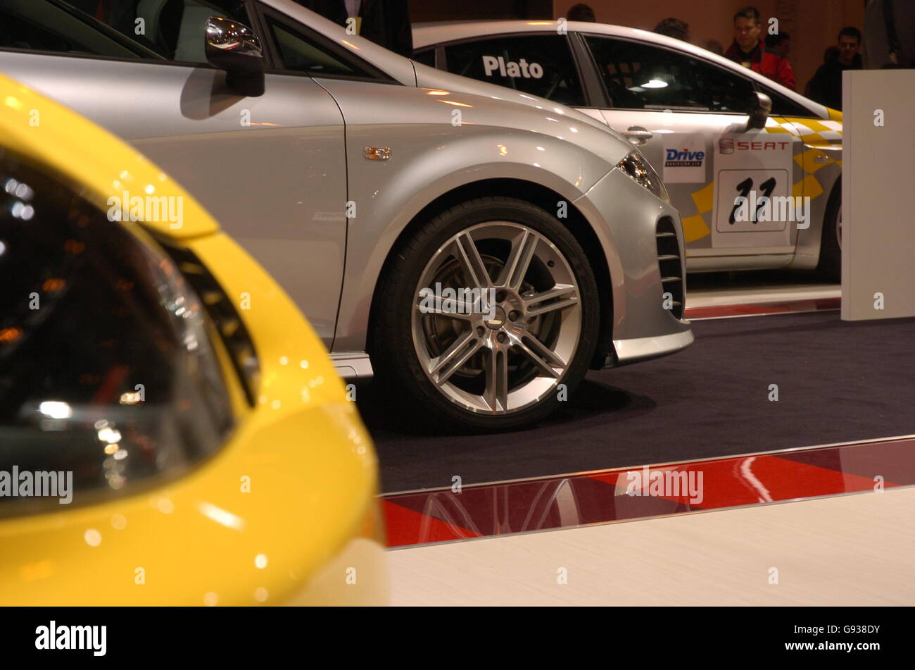 Motor Racing - Autosport Show - NEC Birmingham. Seat Stand Stock Photo ...