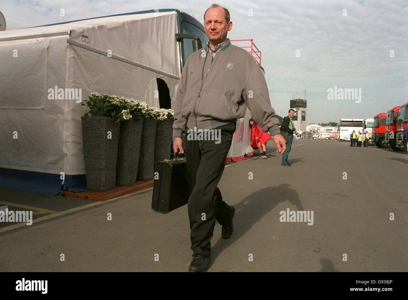 Formula One Motor Racing - British Grand Prix - Qualifying. Ron Dennis ...