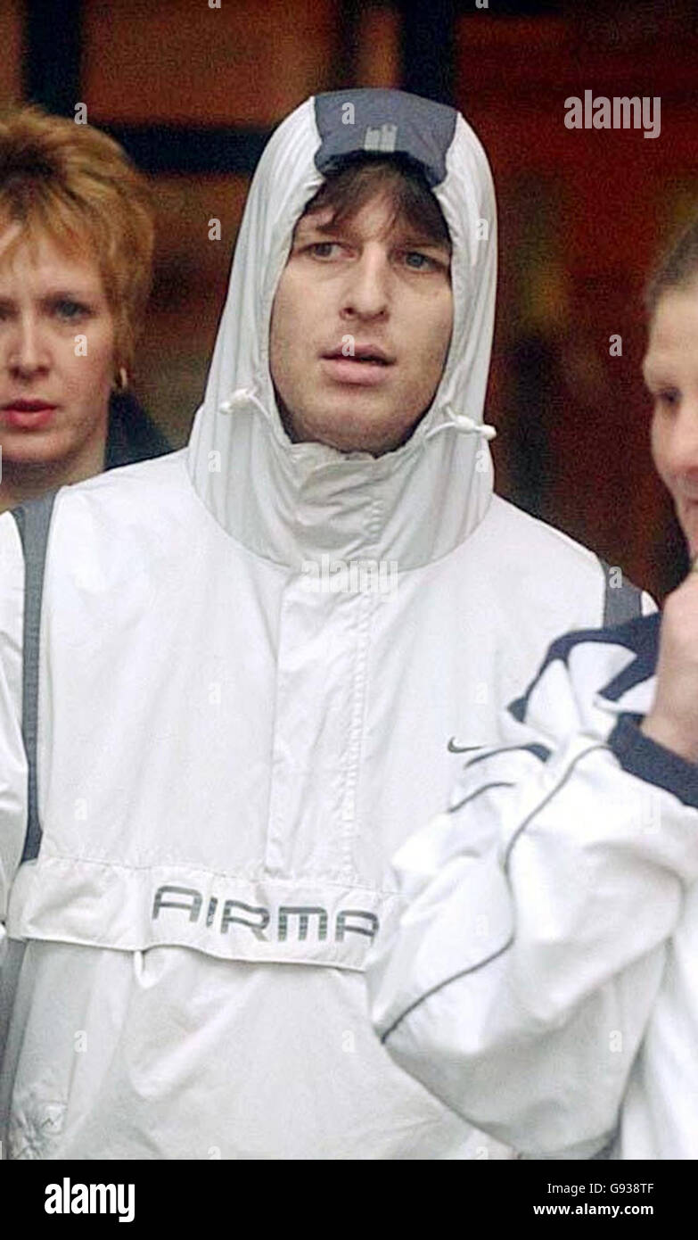 Martin constable leaves wolverhampton crown court hi-res stock ...