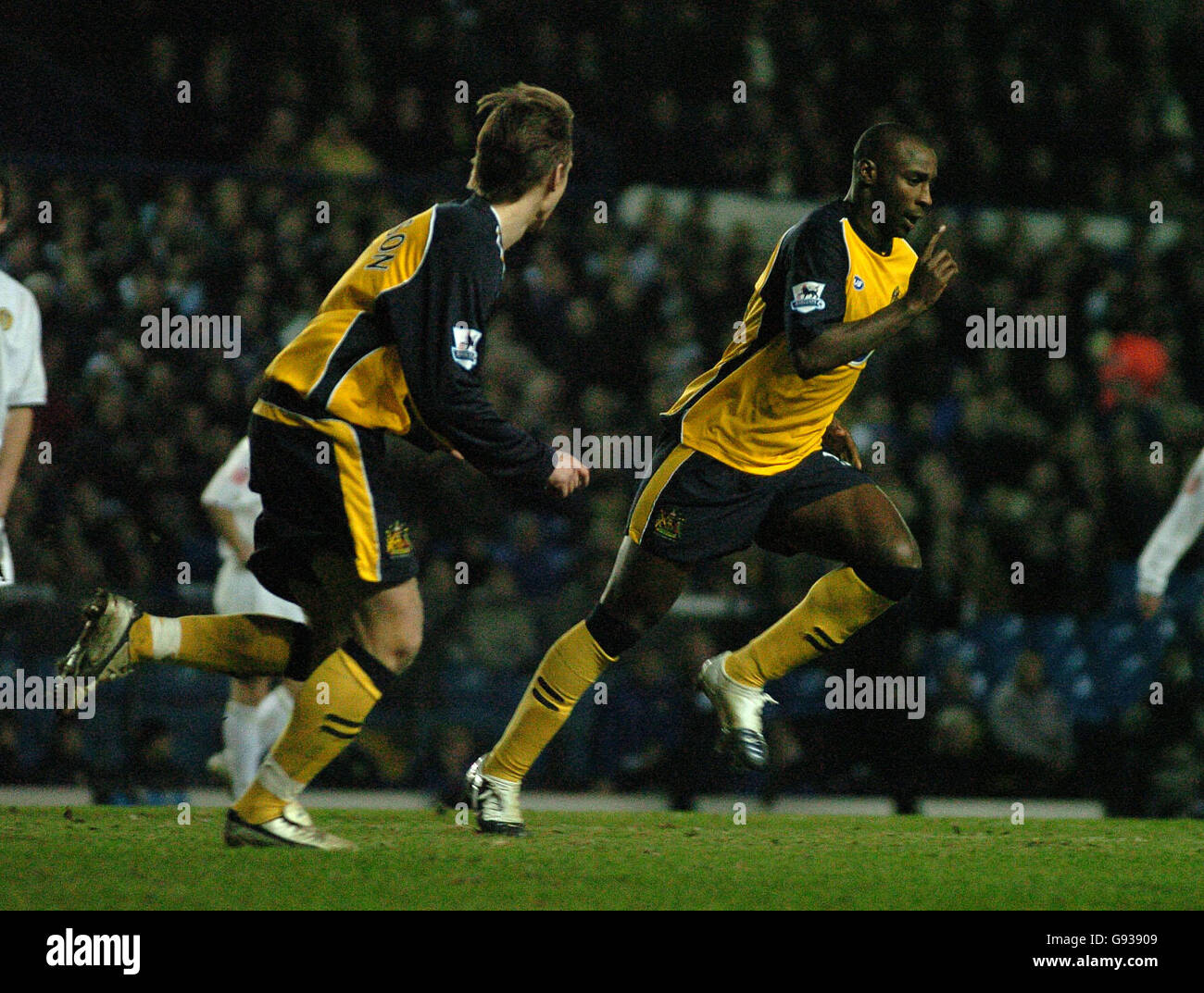 Wigan Athletic's Jason Roberts celebrates scoring their second goal ...