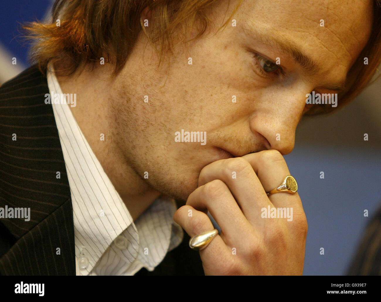 An emotional David Cochrane, 25, during an appeal for information at ...