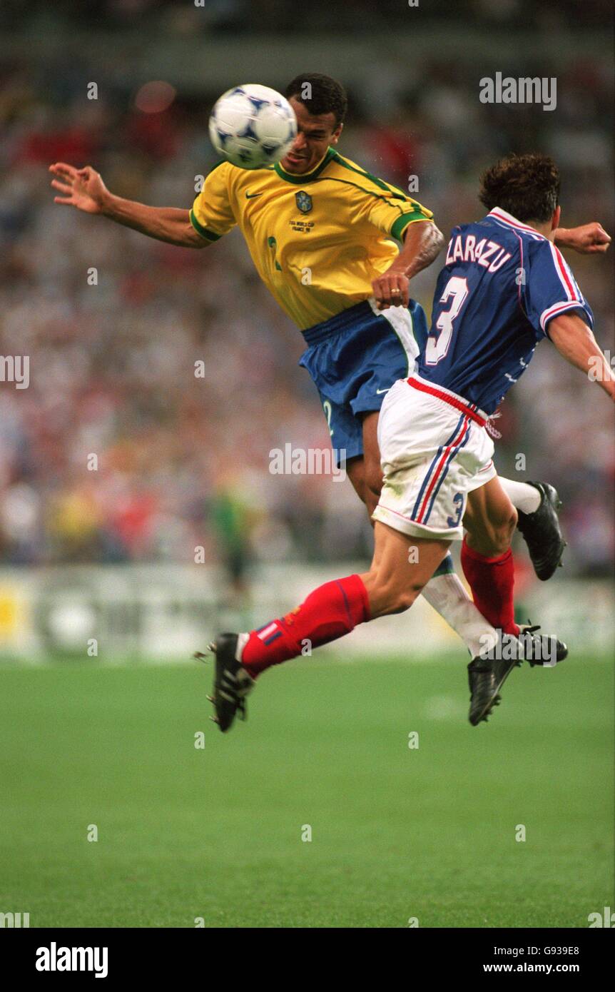Soccer - World Cup France 98 - Final - Brazil v France Stock Photo - Alamy