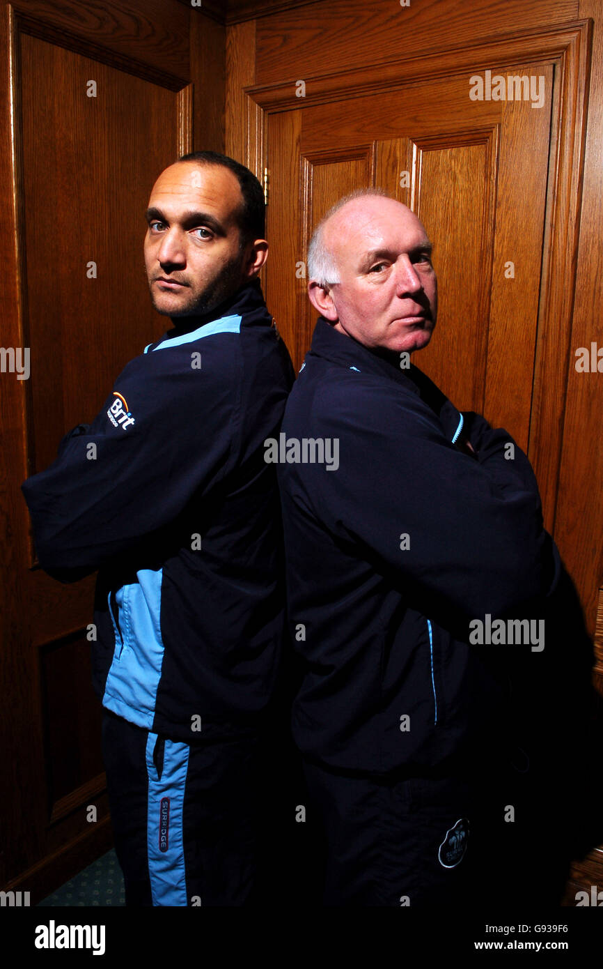 Cricket - Surrey Training - The Brit Oval. Surrey's Mark Butcher and ...