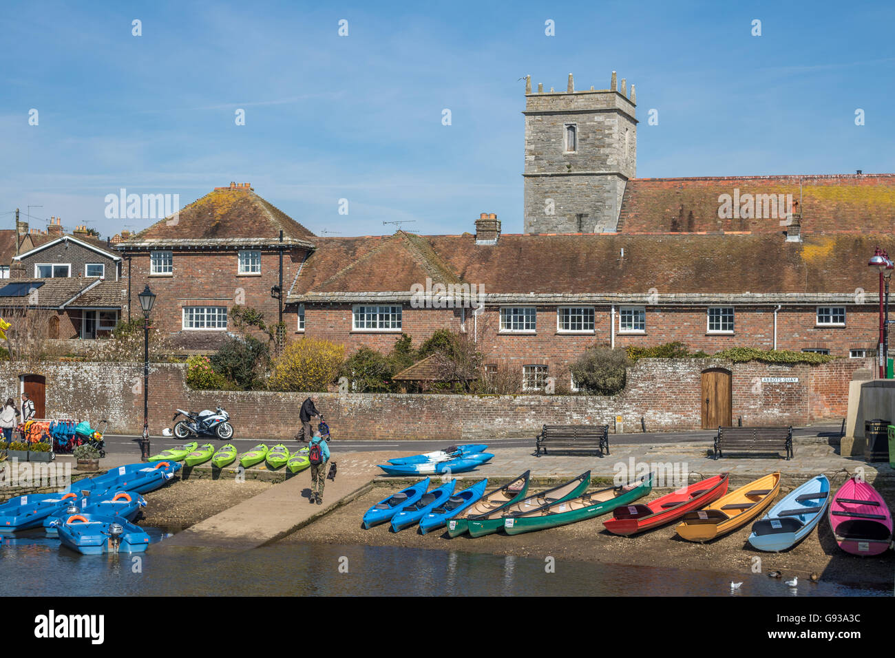 England Dorset Wareham The River Frome Adrian Baker Stock Photo - Alamy