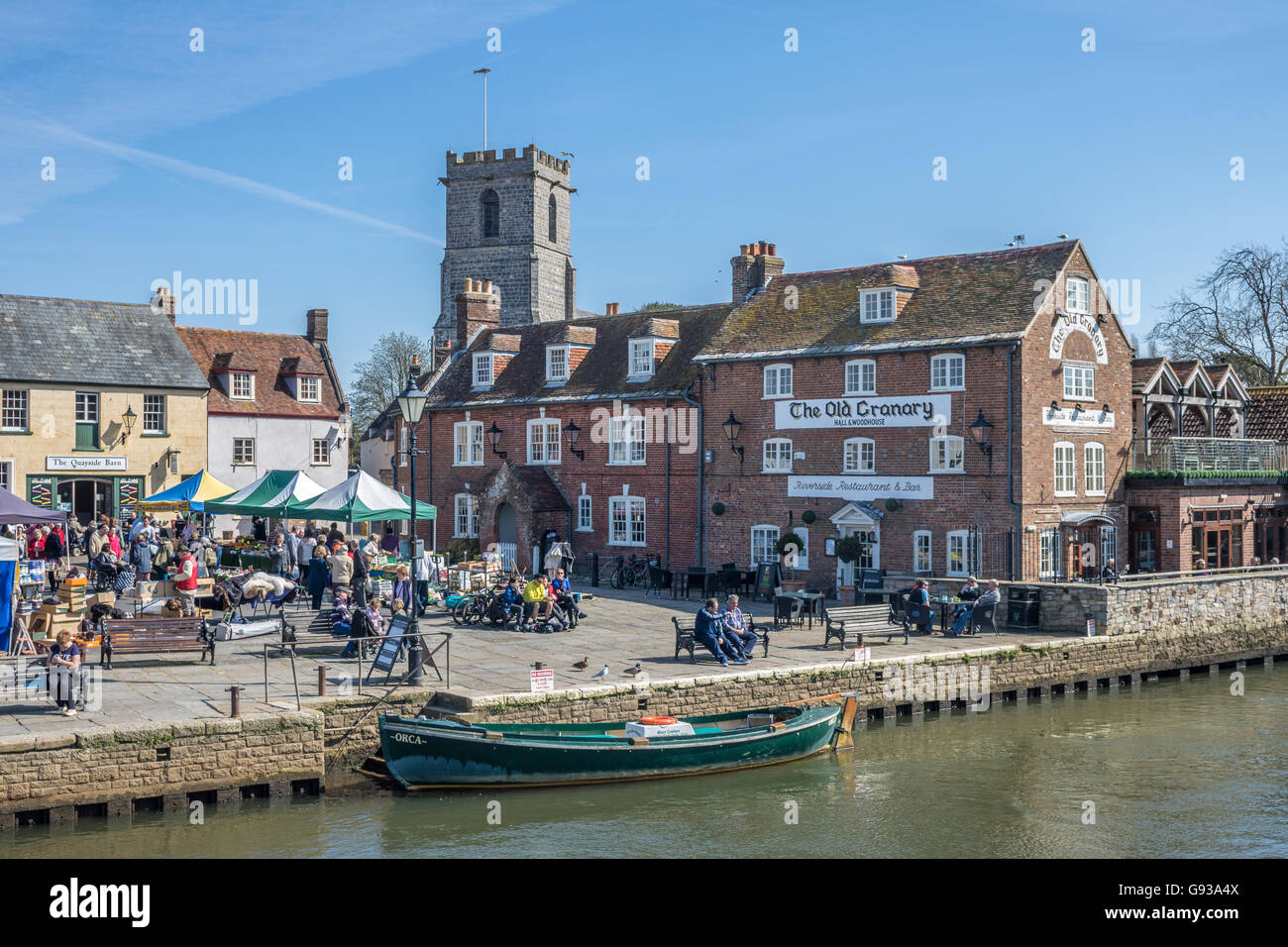 England Dorset Wareham The River Frome Adrian Baker Stock Photo - Alamy